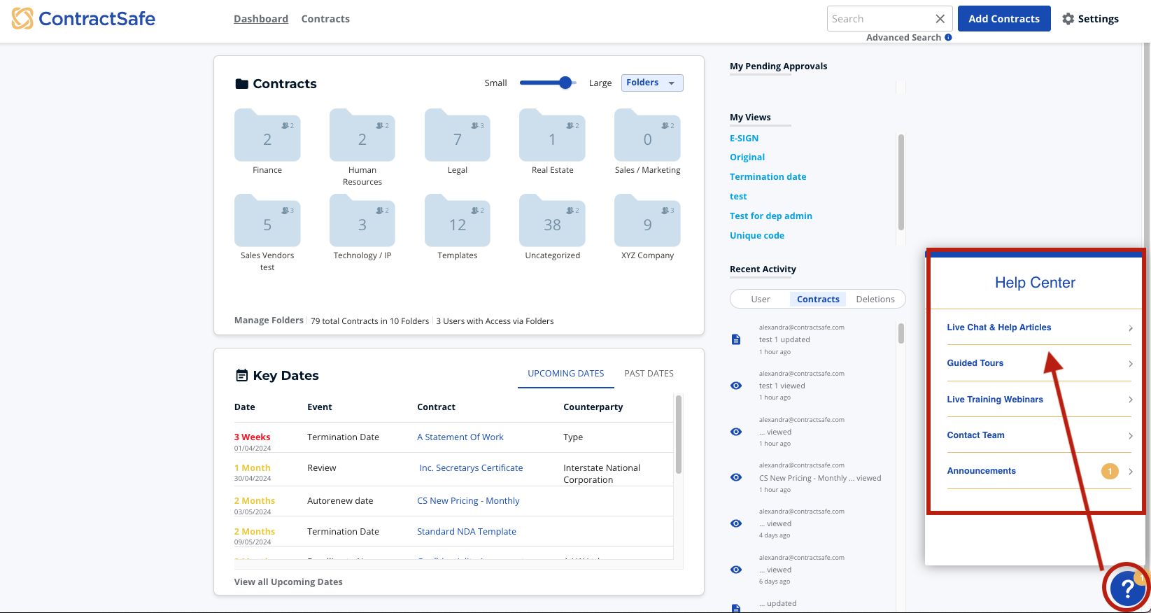 ContractSafe Support Hours